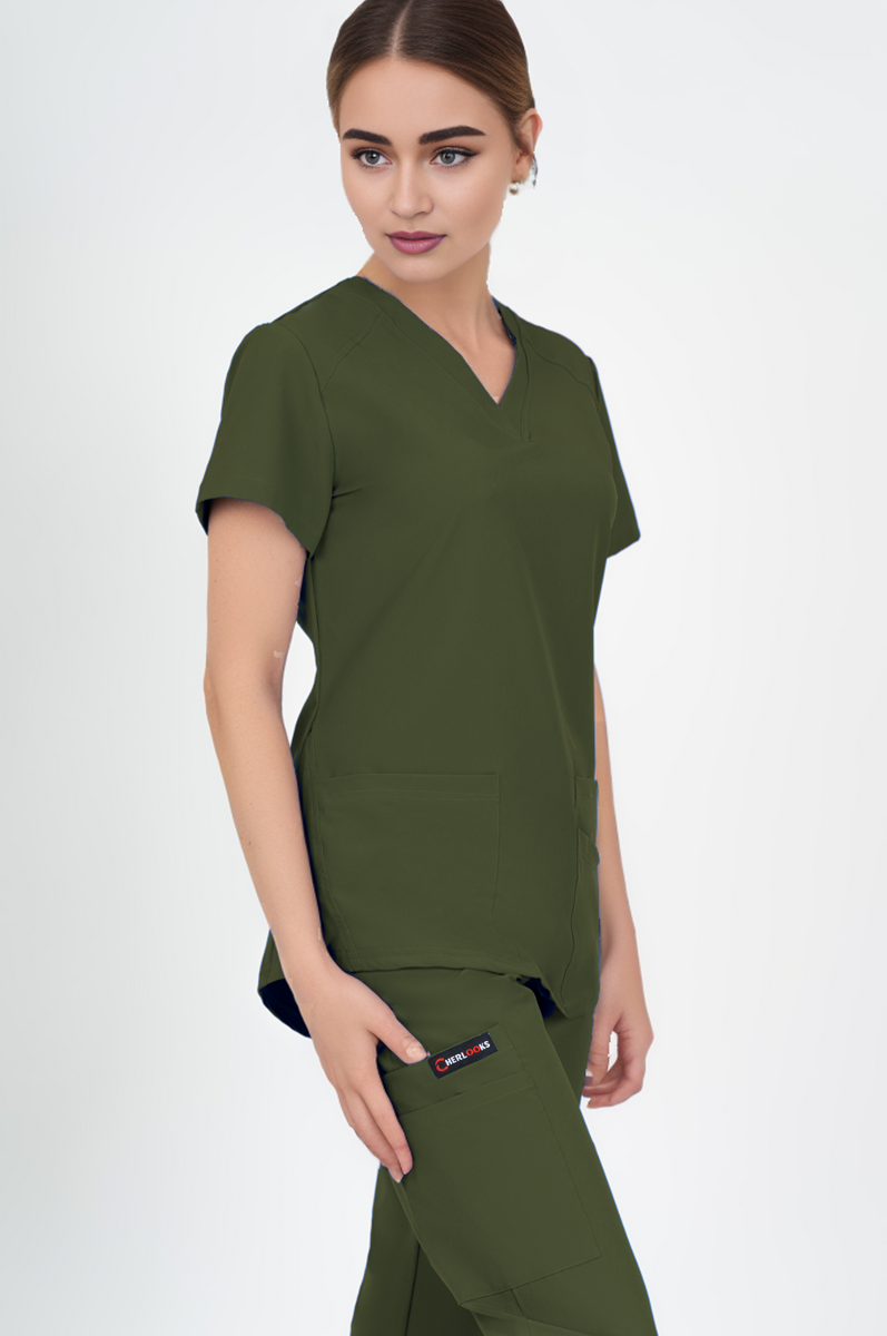 Pijama Quirurgica Scrub Mujer Antifluidos Militar - Envío Gratis! – Cherlooks