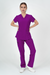 Pijama Quirurgica Scrub Mujer Antifluidos Violeta - Envío Gratis! – Cherlooks